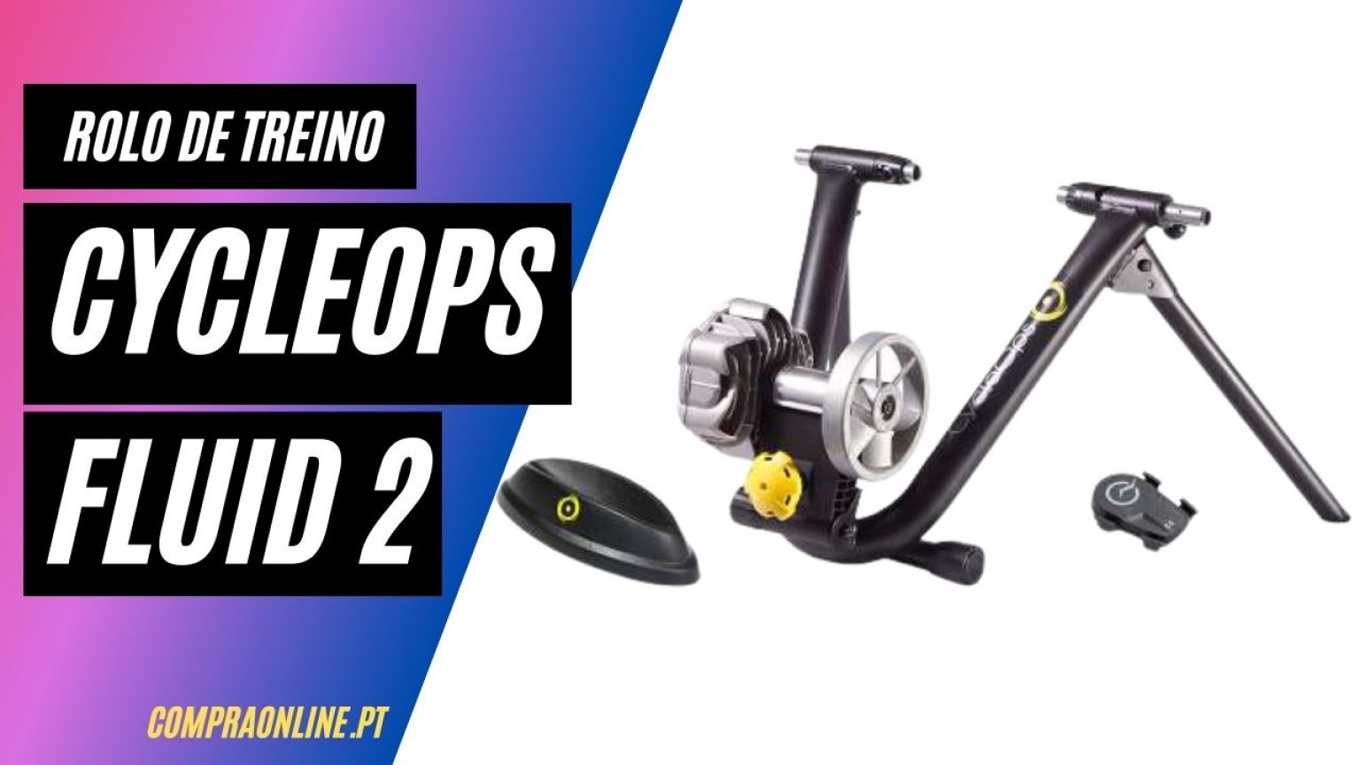 Análise do Rolo de Treino para Bicicletas CycleOps Fluid 2