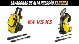 Karcher K4 ou K5: Qual é a melhor lavadora de alta pressão?