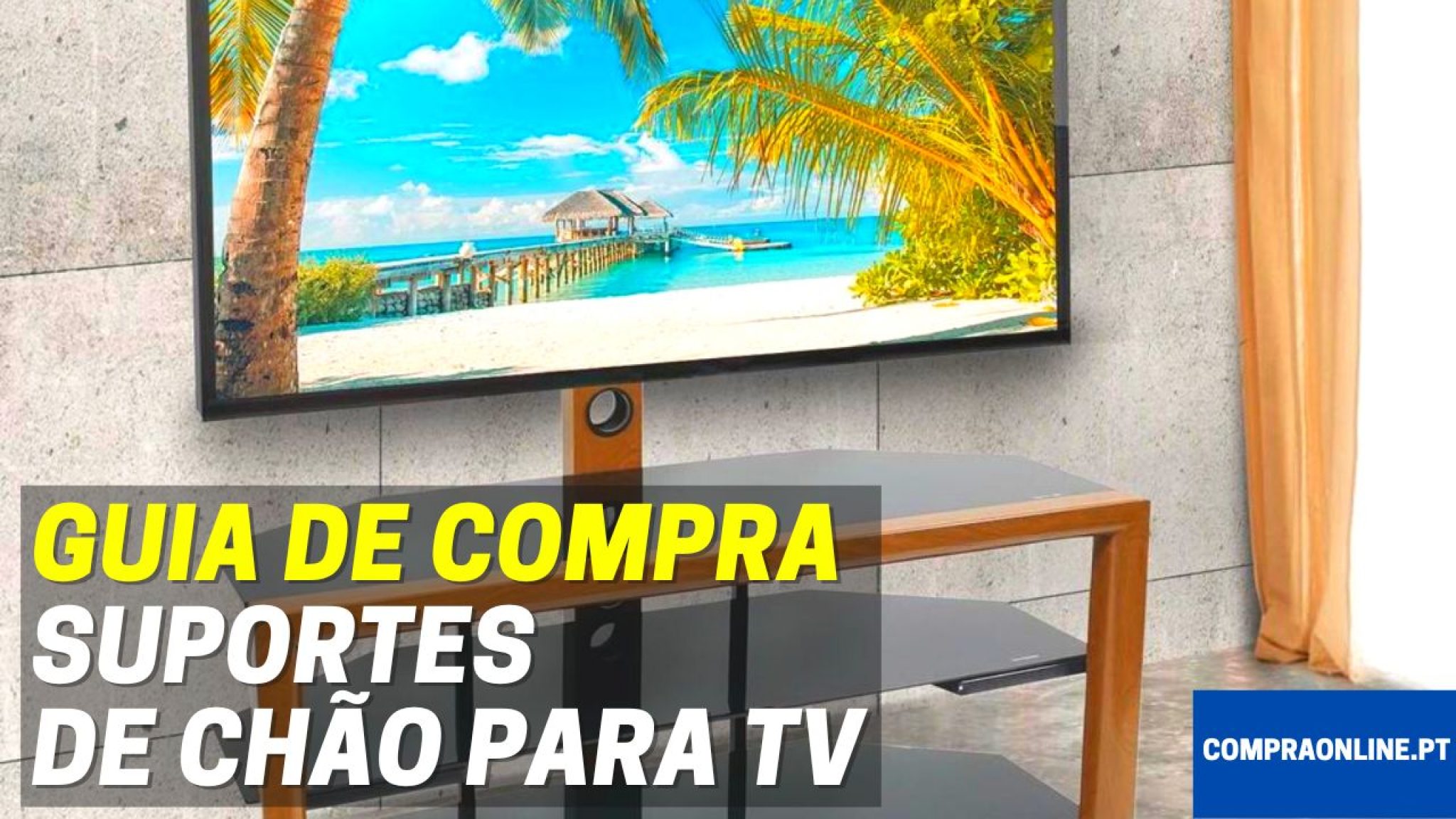 Melhores Suportes De Chão Para TV | 23 a 85 Polegadas